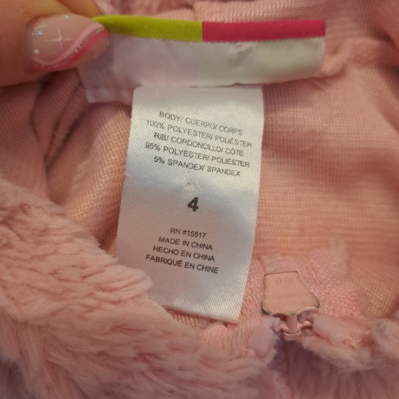 Penelope Mack | Shirts & Tops | Penelope Mack Soft Pink Fleece Hoodie ...